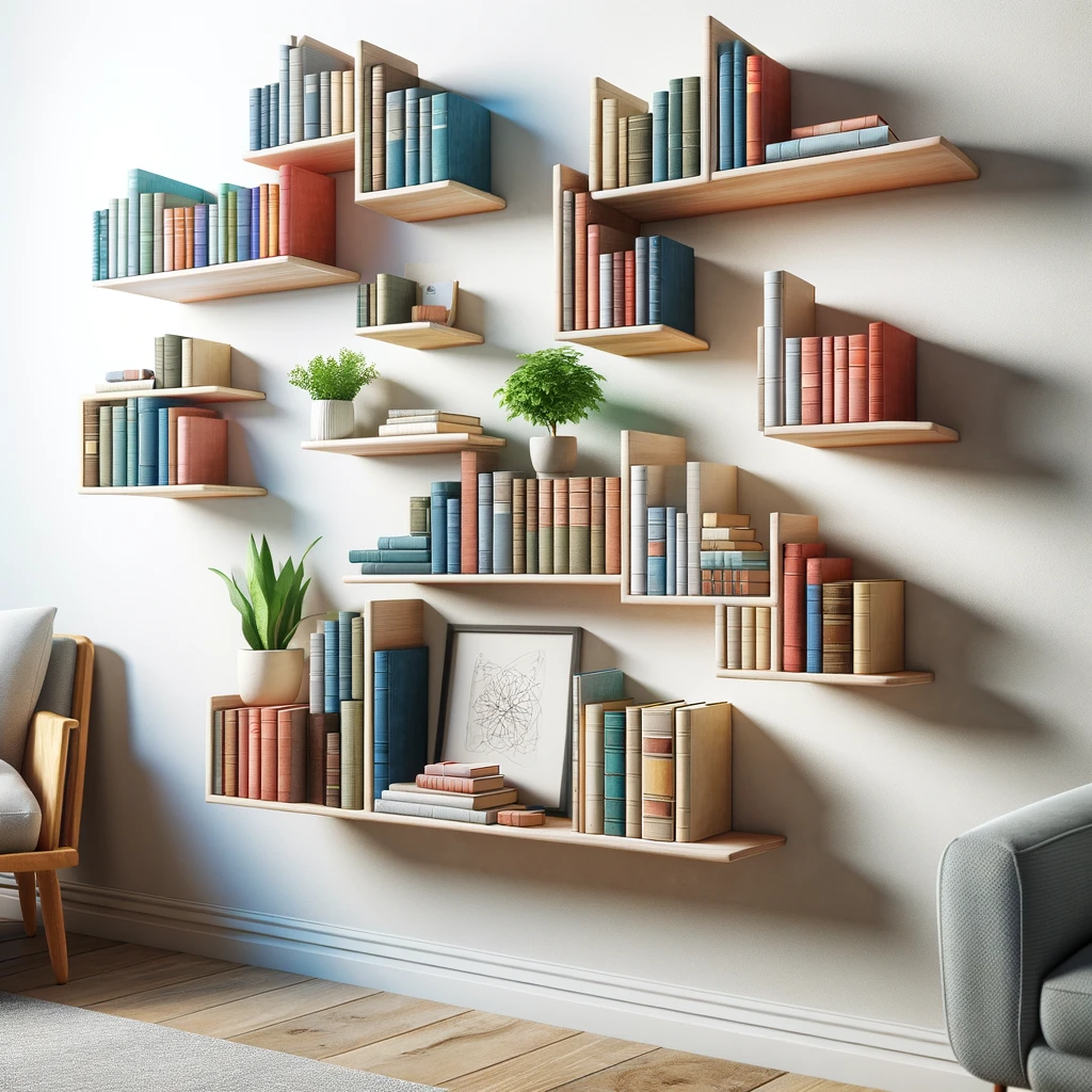 DIY Floating Bookshelf – DIY Deedee